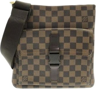 Louis Vuitton unisex, Pre-owned, Brun, Taille: ONE Size Sac bandouli&egrave;re vintage en toile Pre-owned