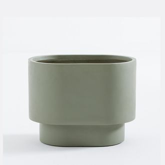 La Redoute Interieurs Cache-pot En Fibre Dargile Hauteur 40 Cm Fervia