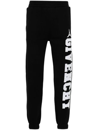Givenchy pantalon de jogging &agrave; logo appliqu&eacute; - Noir