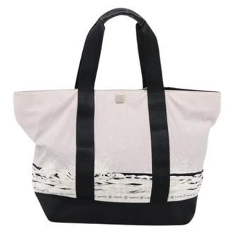 Chanel Pre-owned Nylon Tote Bag - - Pre-owned - Damen - Wei&szlig; - ONE SIZE