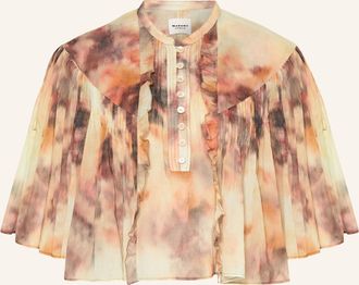Isabel Marant Marant &Eacute;toile Blusenshirt Veelia Mit R&uuml;schen beige