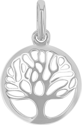 Amor Motivanhänger 925 Sterling Silber Damen Anhänger, Silber, Lebensbaum, Kommt in Schmuck Geschenk Box, 2023031