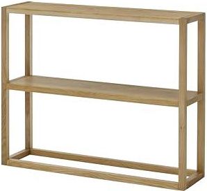 Robas Lund Konsolen-/Garderobentisch BANTRY, Eiche massiv, Natur geölt, mit Ablage, B/H/T: 99/80/26 cm