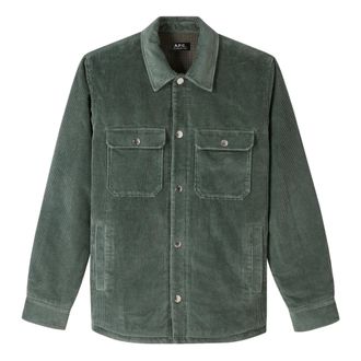 A.P.C. Blouson Velours C&ocirc;tel&eacute; Alex A.P.C