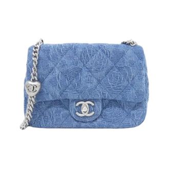 Chanel Pre-owned Denim Shoulder Bag - - Pre-owned - Damen - Blau - ONE SIZE
