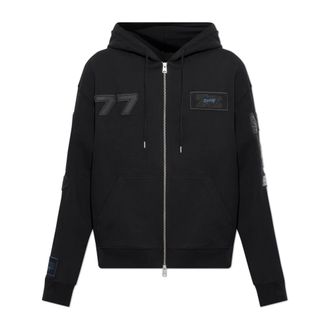 AllSaints Homme, Sweatshirts et sweats &agrave; capuche, Noir, Taille: M Apex Sweat &agrave; capuche