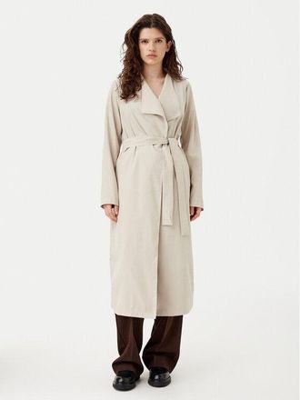 Vila Tenchcoat Lanni 14100219 Beige Regular Fit