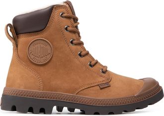 Palladium Schnürstiefeletten Palladium Pampa Sport Cuff Wps 72992-697-M Braun