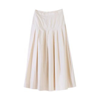 Paul Smith Gonna Lunga Pieghe - - Skirts - Damen - Beige - L