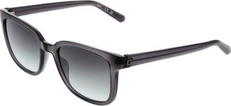 Guess Femme, Accessoires, Gris, Taille: ONE Size Lunettes de Soleil Grises Rectangulaires pour Femmes