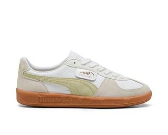 Puma Palermo LTH 396464 pour homme, 25 couleurs printemps-&eacute;t&eacute; PUMA blanc/gris vapeur/vert pistache (18), 29.5 cm