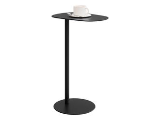 Mirjan24 Beistelltisch Lonik - Laptop-Beistelltisch in C-Form, Konstruktion aus Metall, platzsparender Sofatisch zum Unterschieben, Laptop- & Kaffeetisch f&uuml;r C