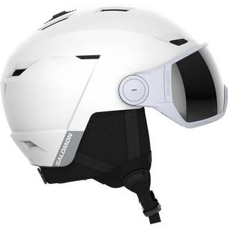Salomon Helm HELMET ICON LT VISOR White/Uni SILVER