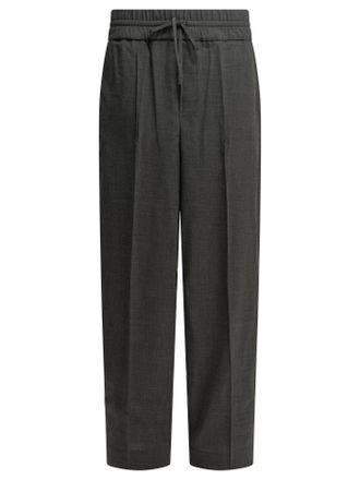 Ami Pantalon d&eacute;contract&eacute; en laine Ami Paris