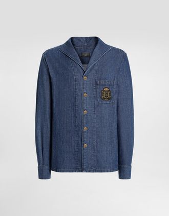 Dolce & Gabbana Denim Shirt - Mann Jeans Mehrfarbig 40