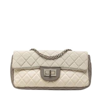 Chanel Pre-owned East West Flap - - Pre-owned - Damen - Wei&szlig; - ONE SIZE