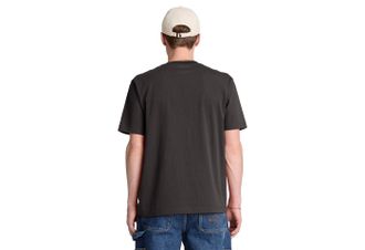 Timberland T-Shirt ESTABLISHED 1973 - SS Embroidered Tee Kurzarm, mit Rundhalsausschnitt, aus Baumwolle, normale Schnittform