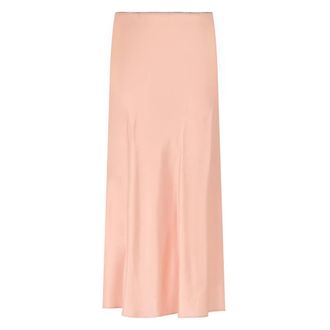 Roberto Collina Seidenlanger Rock - - Skirts - Damen - Rosa - S