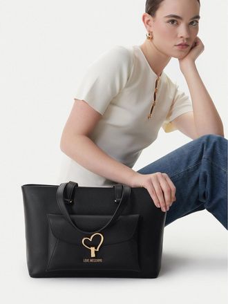 Love Moschino Handtasche LOVE MOSCHINO JC4136PP1OLQ0000 Schwarz