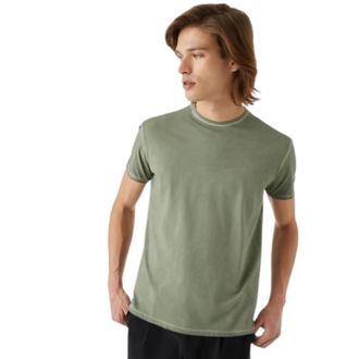 Roberto Ricci Design Gr&uuml;nes- elastisches T-Shirt mit Waschung - - Tops - Herren - Gr&uuml;n - 3XL