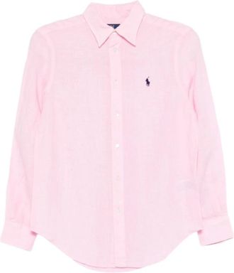 Polo Ralph Lauren Femme, Blouses et Chemises, Rose, Taille: 40 FR Polo Ralph Lauren Chemises Rose
