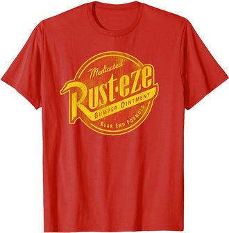 Disney Pixar Cars Vintage Rust-Eze Ointment Graphic T-Shirt T-Shirt