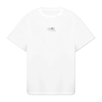 Maison Margiela Homme, Tops, Blanc, Taille: S T-shirt oversize