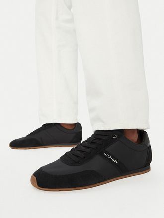Tommy Hilfiger Sneakers Tommy Hilfiger Th Lo Run Icon Summer Mix FM0FM05905 Schwarz