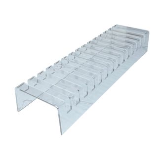 Generic Fliesenst&auml;nder, 14-stufiger Acryl-Ausstellungsst&auml;nder, Bodenfliesen-Aufbewahrungsst&auml;nder, for Ausstellungsr&auml;ume In Gesch&auml;ften, Platzsparend(Color 3)