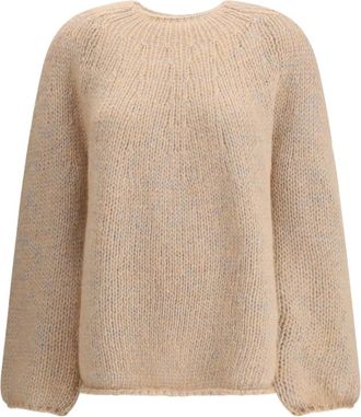 Forte_Forte pull en maille côtelée - Tons neutres