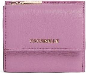 Coccinelle Femme, Accessoires, Violet, Taille: ONE Size Metallic Small Wallet