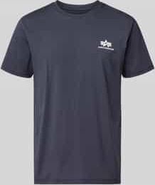 Alpha Industries T-Shirt mit Logo und Rundhalsausschnitt