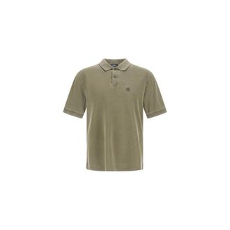 Herno Piqu&eacute; Baumwoll Polo Shirt mit Logo - - Tops - Herren - Gr&uuml;n - XL