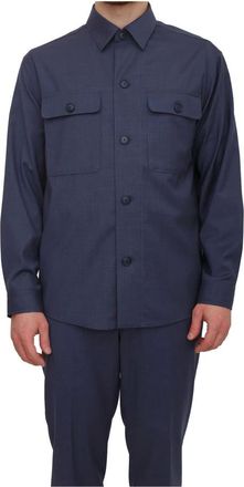 HUGO BOSS Homme, Vestes, Bleu, Taille: 3XL Chemise d&eacute;contract&eacute;e