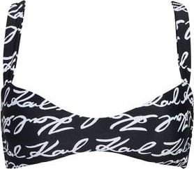 Karl Lagerfeld Haut de maillot de bain imprim&eacute; logo