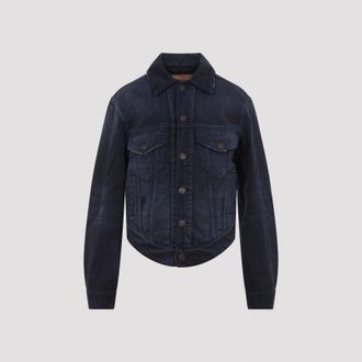 Balenciaga Veste &agrave; ceinture incurv&eacute;e
