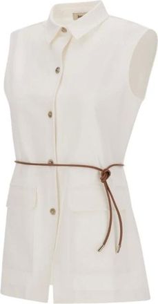 Herno Femme, Vestes, Blanc, Taille: 42 FR Herno Vestes