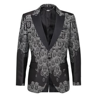 Billionaire Boys Club Homme, Vestes, Noir, Taille: L Blazer Crest