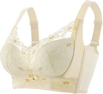 Generic 2026 Soutien-gorge sexy en dentelle pour femme, soutien-gorge push-up d&eacute;t&eacute;, lingerie &agrave; noeud fin, a, XL