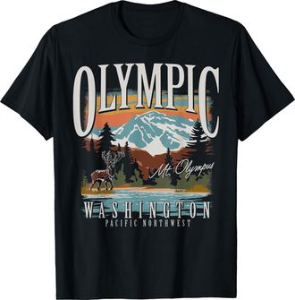 Trendy Apparel Olympic Washington Pacific Northwest Olympus T-Shirt
