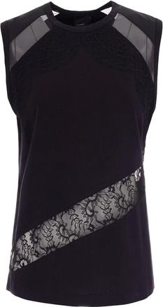 Pinko Pinko, Femme, Tops, Noir, Taille: 36 FR D&eacute;bardeurs