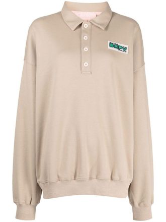 Bapy by A Bathing Ape sweat à col polo - Marron