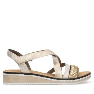 Rieker Sandalen Rieker V3663-90 Goldfarben