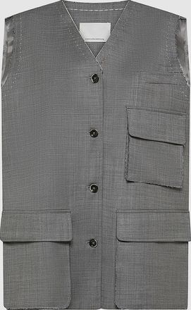 Nine In The Morning Gilet Cornelia Iron