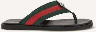 Gucci Maverik GG Interlocking Flip-Flop Sandals Male 6.5