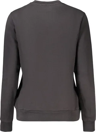 Napapijri Logo-Embroidered Cotton Sweatshirt - Black
