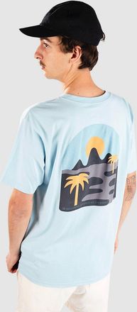 Billabong Sun Down Adiv T-Shirt coastal blue