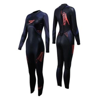 Speedo Fastell FullSuit Xenon Black/Blue Herren Langarmusuit