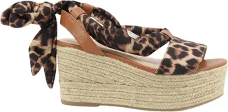 Liu Jo Femme, Chaussures, Multicolore, Taille: 38 EU Sandales Compens&eacute;es avec Foulard