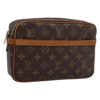 Louis Vuitton Pre-owned Vintage Monogram Clutch Bag - - Pre-owned - Damen - Braun - ONE SIZE
